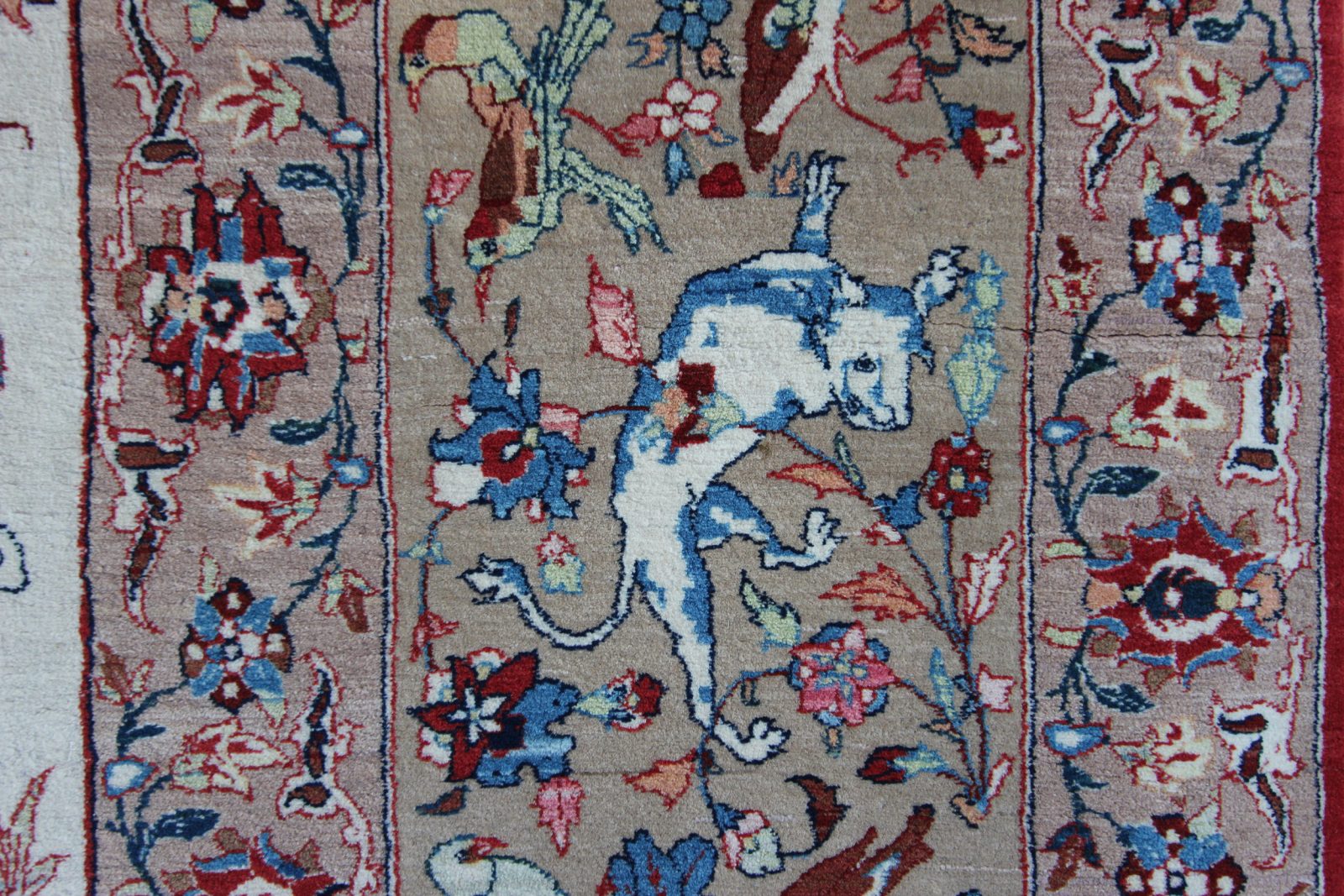 Seirafian carpet, signed S Seirafian, Isfahan, Persia - Farnham Antique ...
